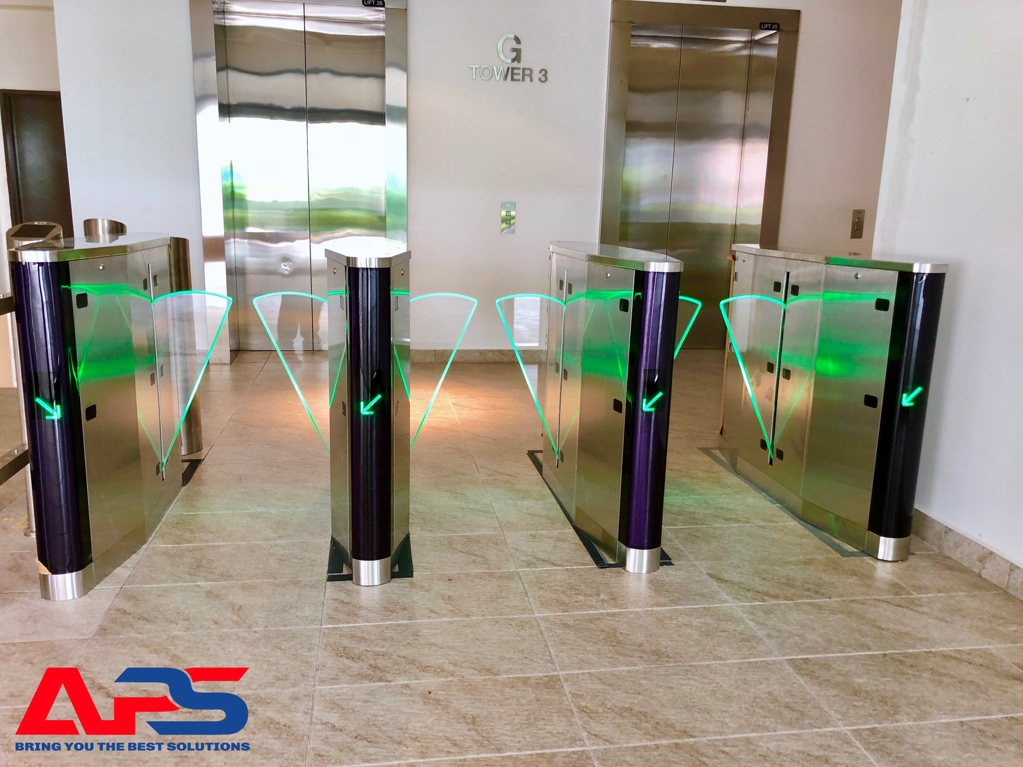 Pedestrian Gate System - APS | Công ty TNHH Phát Triển Công Nghệ Anh Phương